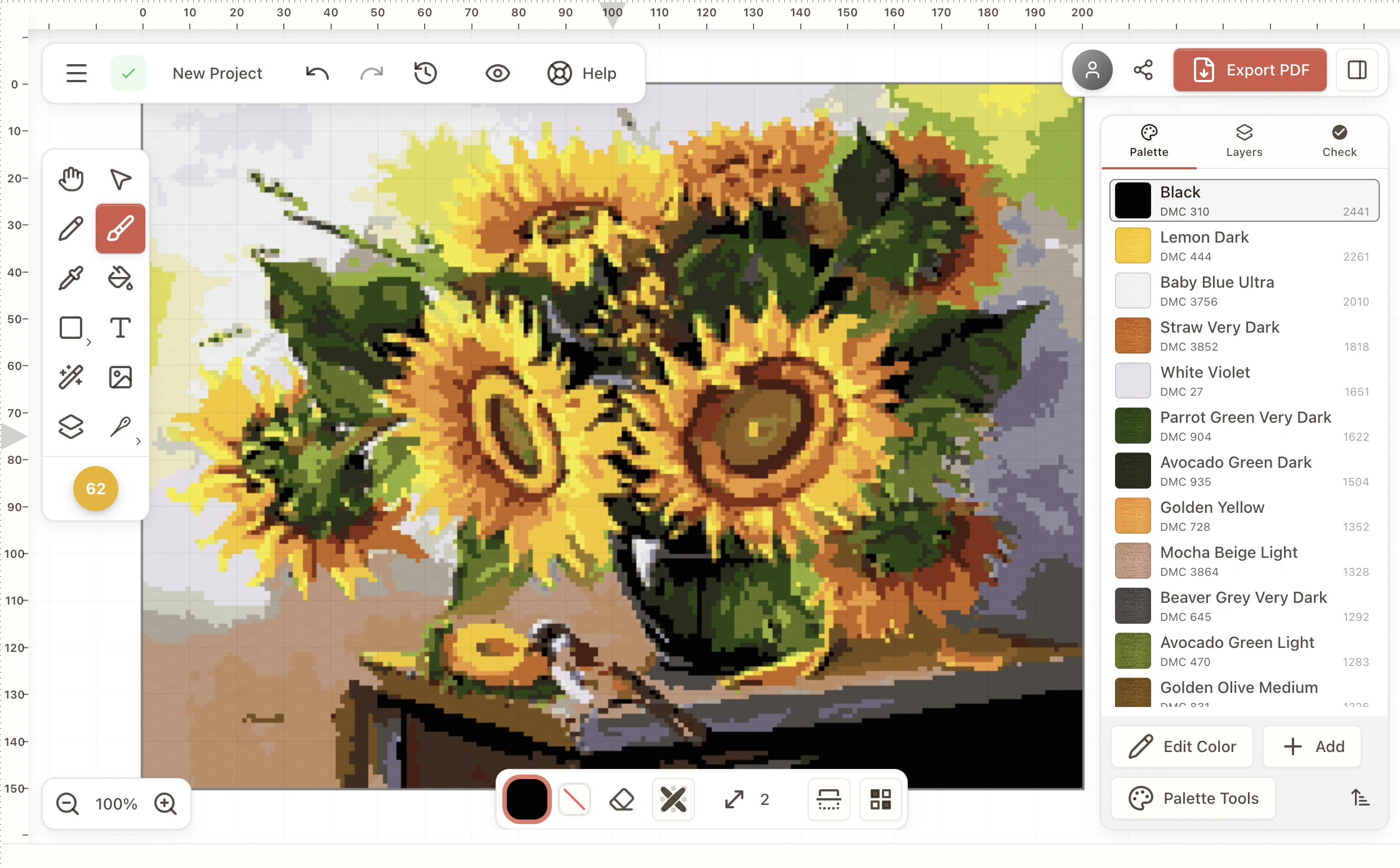 Cross Stitch Chart Maker — Free Online Design Tool | Stitchmate